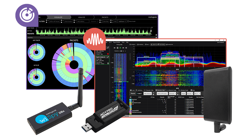 METAGEEK WI-SPY COMPLETE SPECTRUM ANALYZER BUNDLE - Office Connect 2018